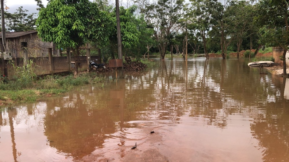 Confira as imagens da cheia do Rio Jaru desta quarta-feira (23) - Vídeo ...