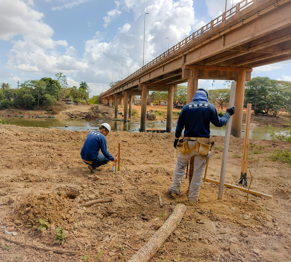 DNIT inicia duplicação da Ponte Sobre o Rio Jaru - Jaru Online