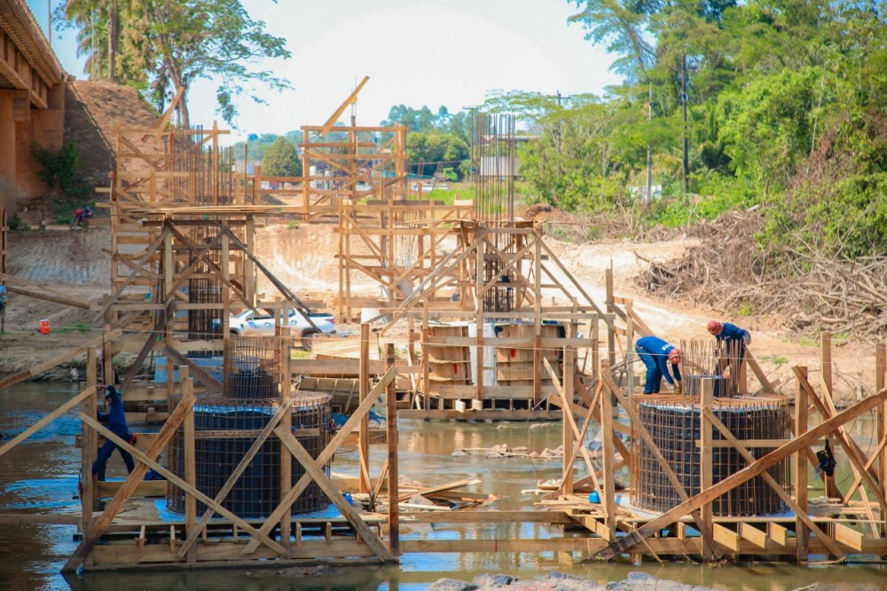 Duplicação sobre a Ponte do Rio Jaru é realidade; empresa trabalha na ...